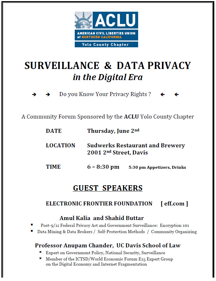 Surveillance and Data Privacy in the Digital Era - Davis Vanguard