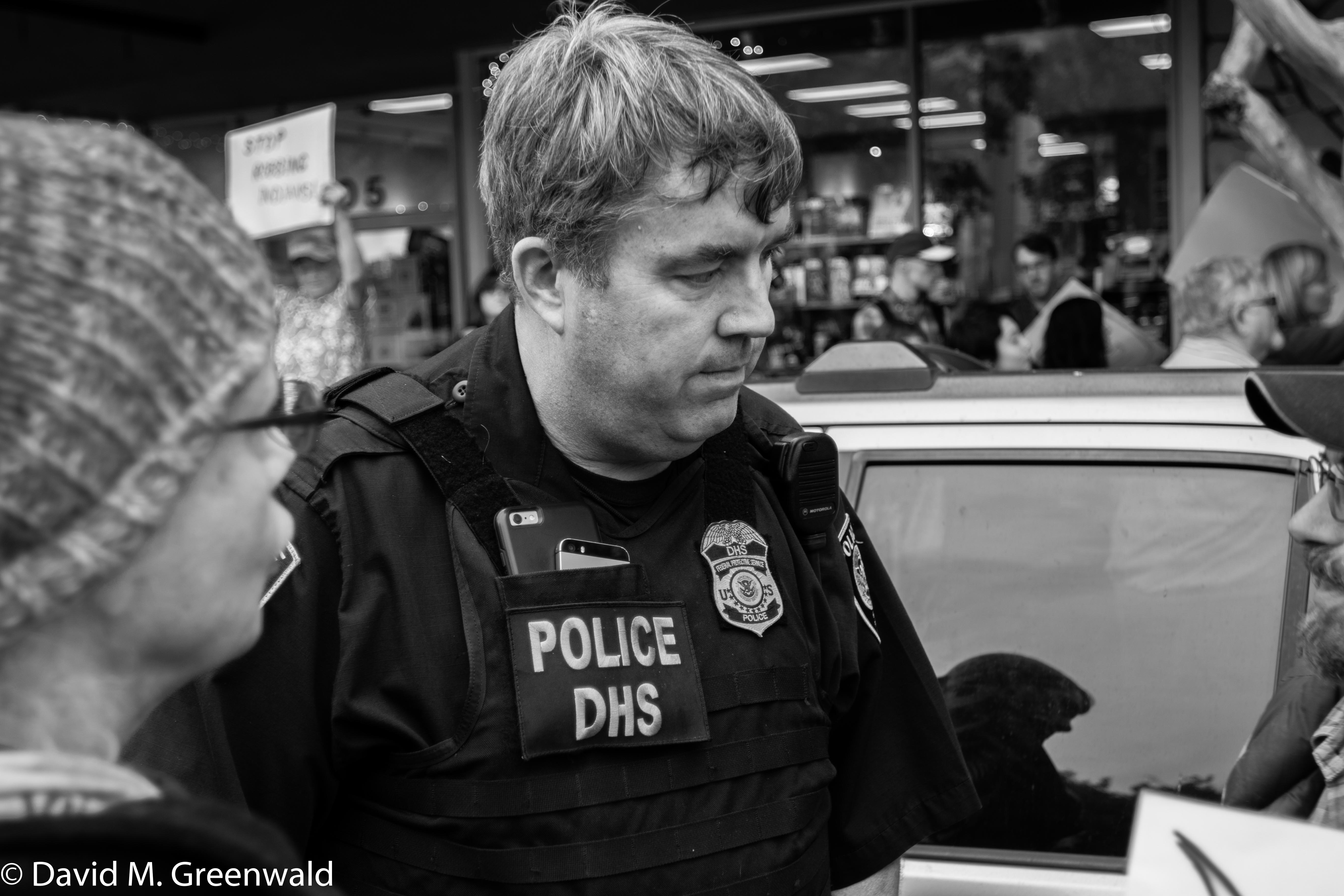Protesters for DAPL March Around Downtown and Block Intersection ...