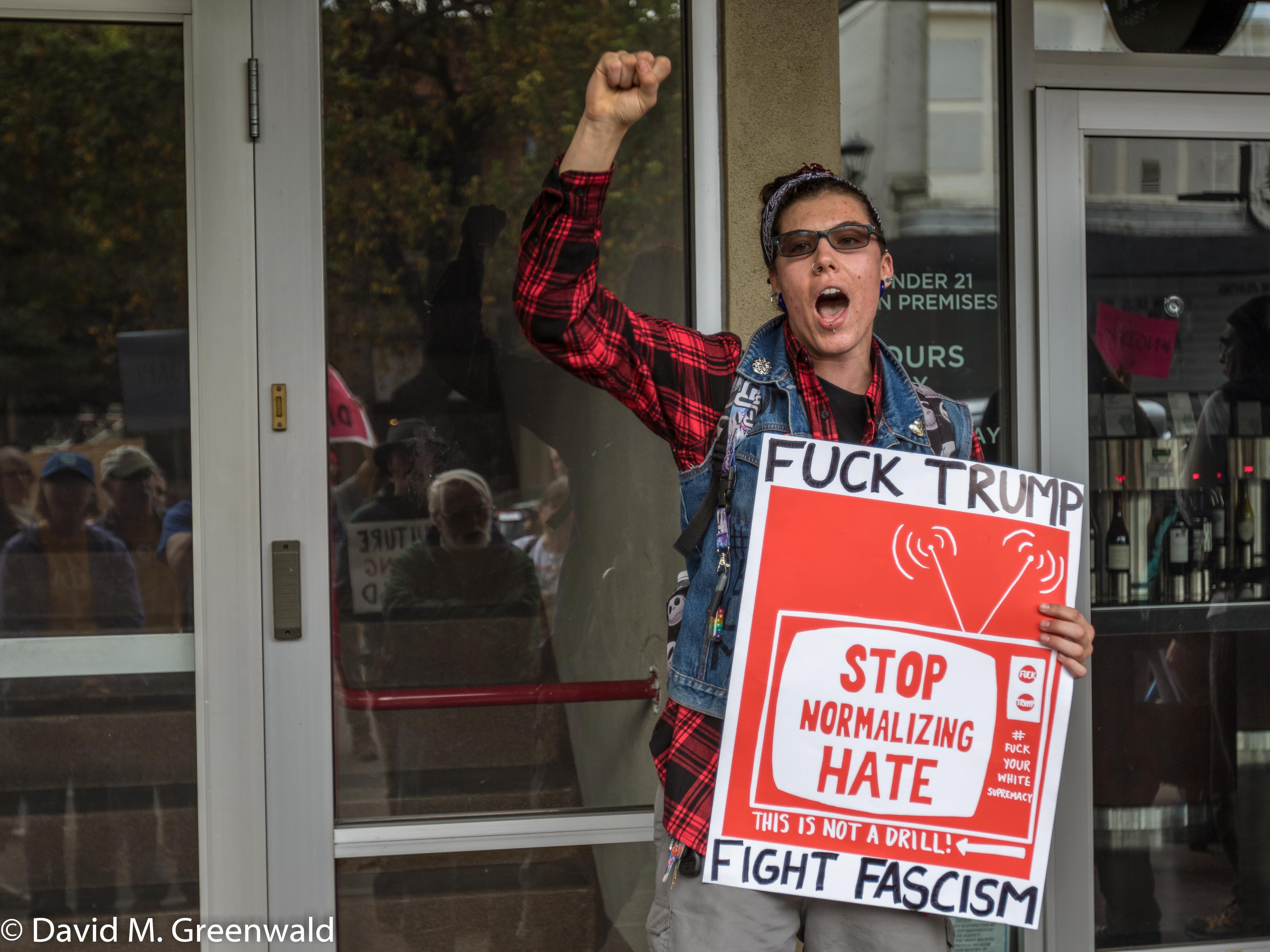 Protesters for DAPL March Around Downtown and Block Intersection ...