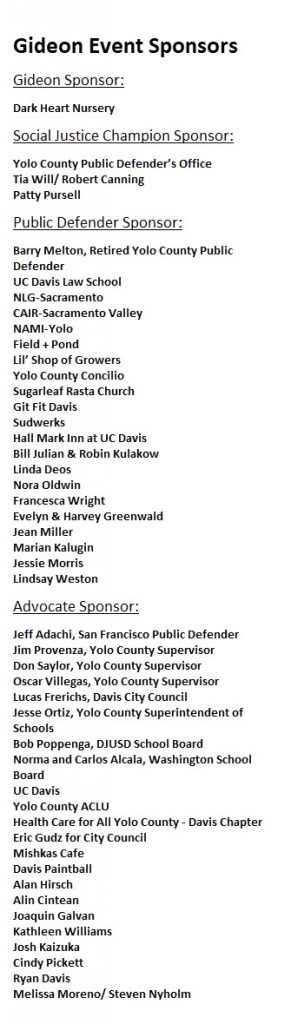 Tickets on Sale for Vanguard Fall Event – In Search of Gideon - Davis ...