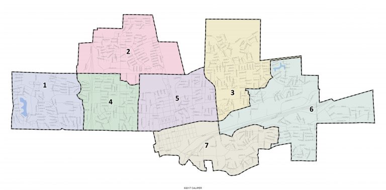 City Releases Sample Maps – Five and Seven Member Districts - Davis ...