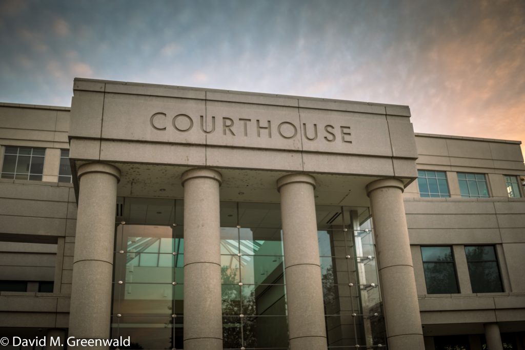 Man Allegedly Throws Rock and Shatters Courthouse Door - Davis Vanguard
