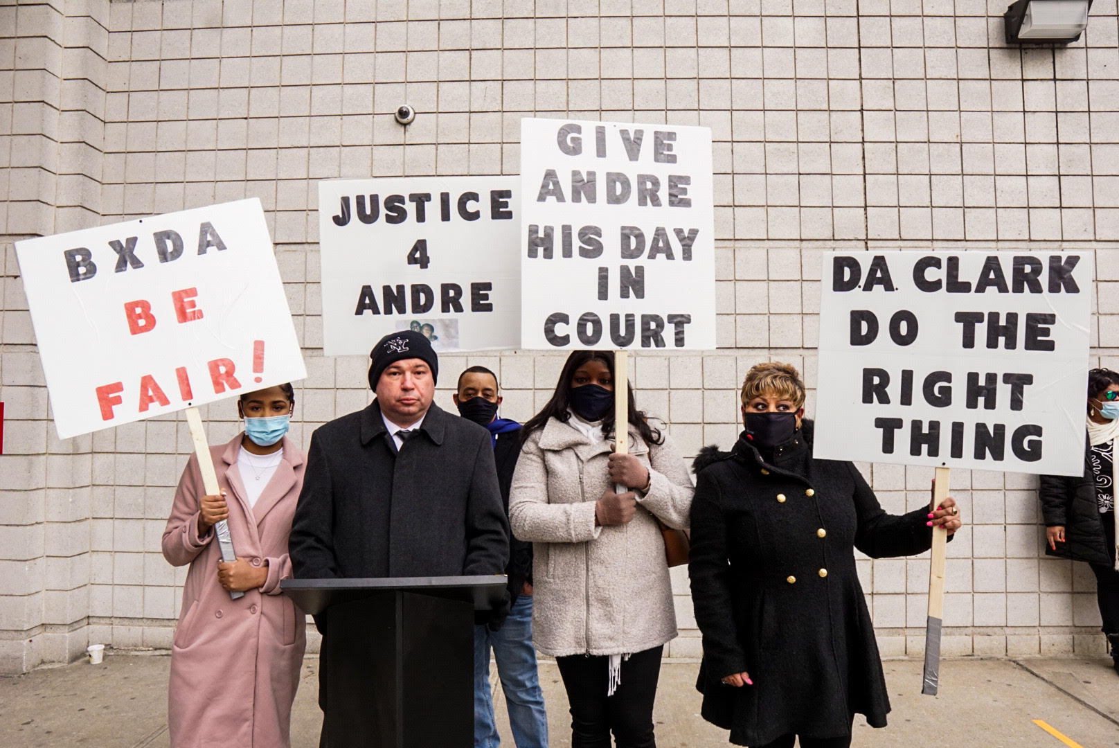 Family and Supporters of Andre Brown Seek to Press Bronx DA to Allow ...