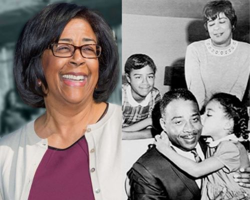 Jan Perry her parents & sister Courtesy of JanPerry | Davis Vanguard