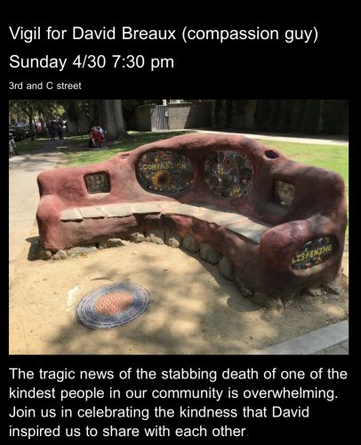 Police Identify Murder Victim as David Breaux, the Compassion Guy ...