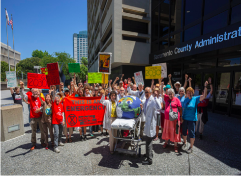 Dying Earth on Gurney Focus of Environmental Justice Rally at ...