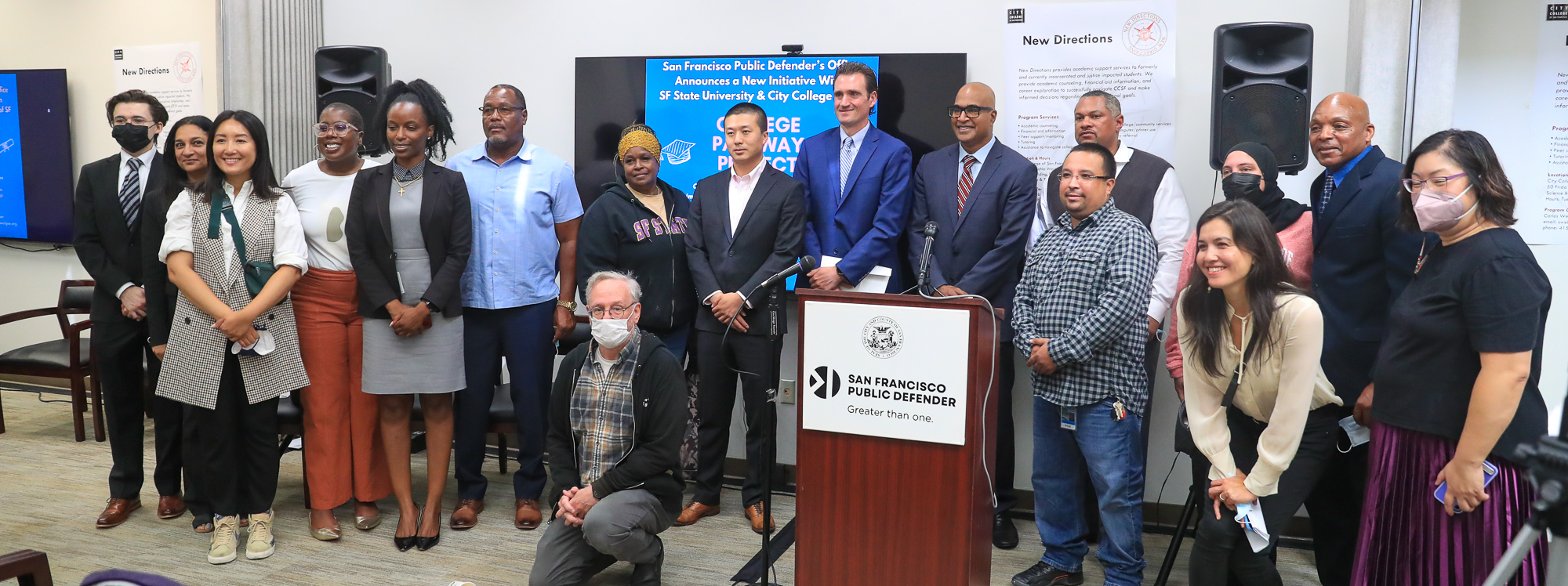 SF Public Defender’s Office Launches College Pathway Project in ...
