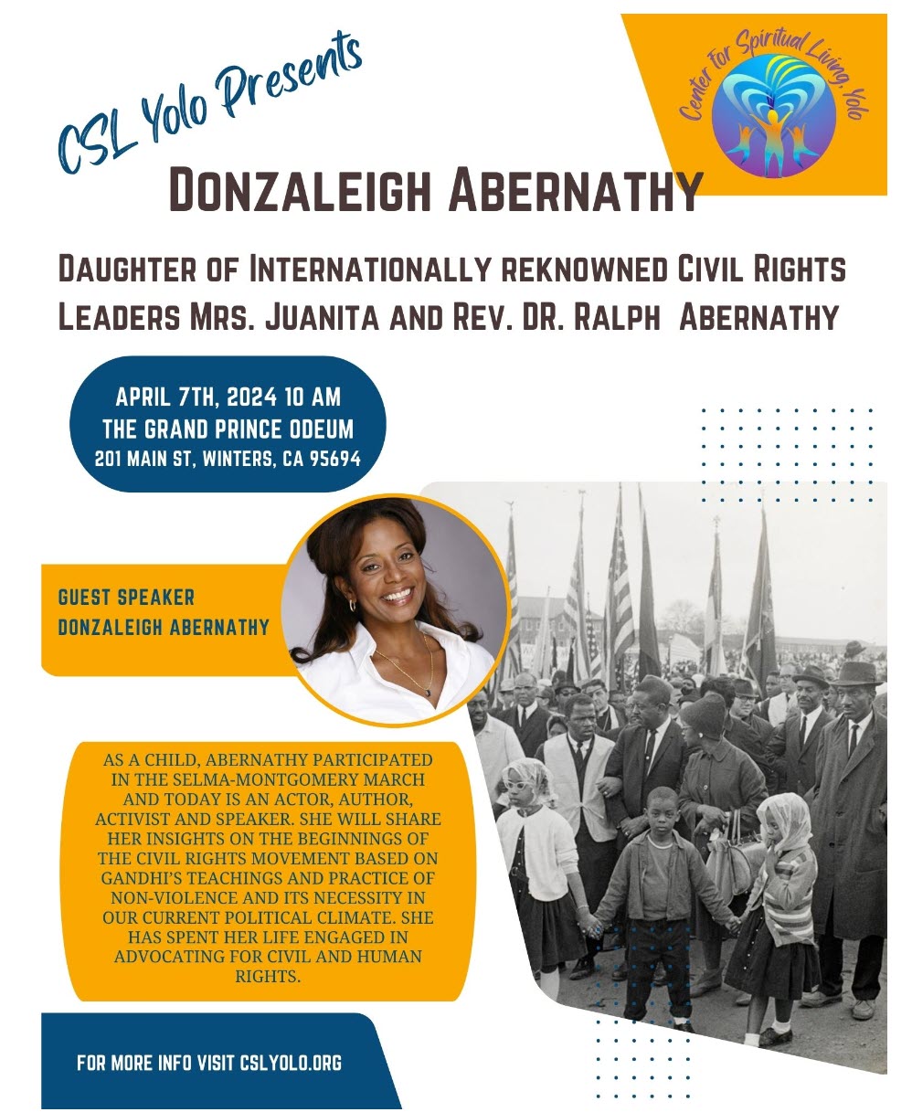 Donzaleigh Abernathy - Daughter of Rev. Ralph Abernathy To Speak in ...